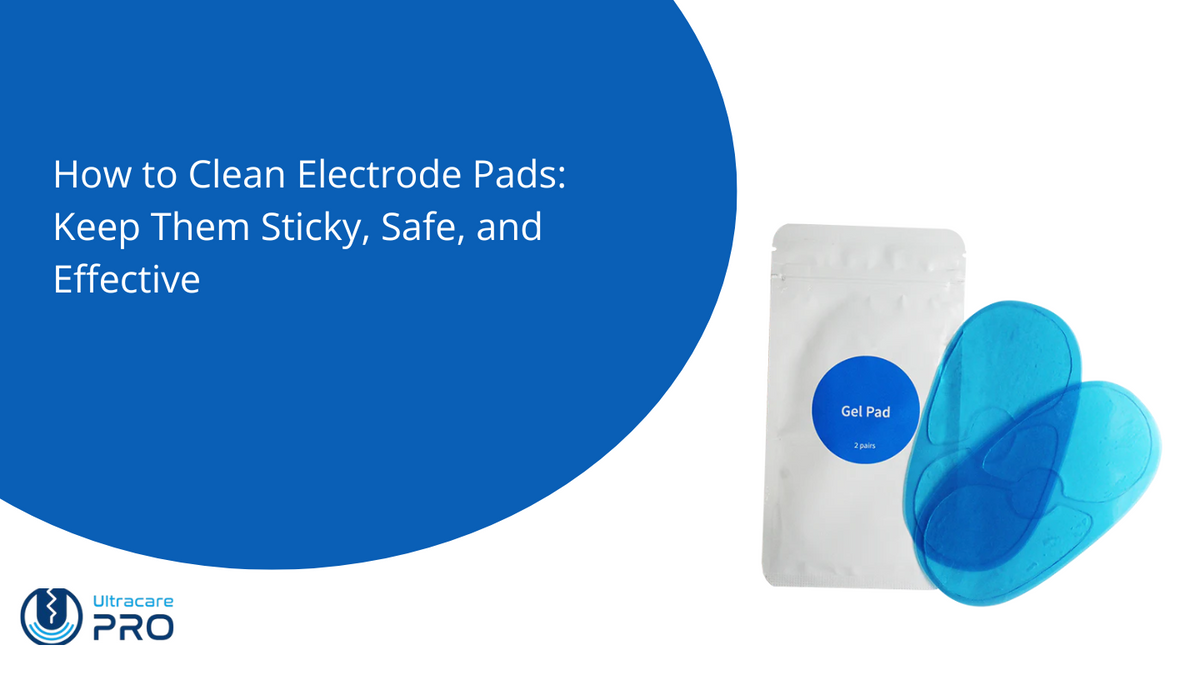 How to Clean Electrode Pads Easily – UltraCare PRO