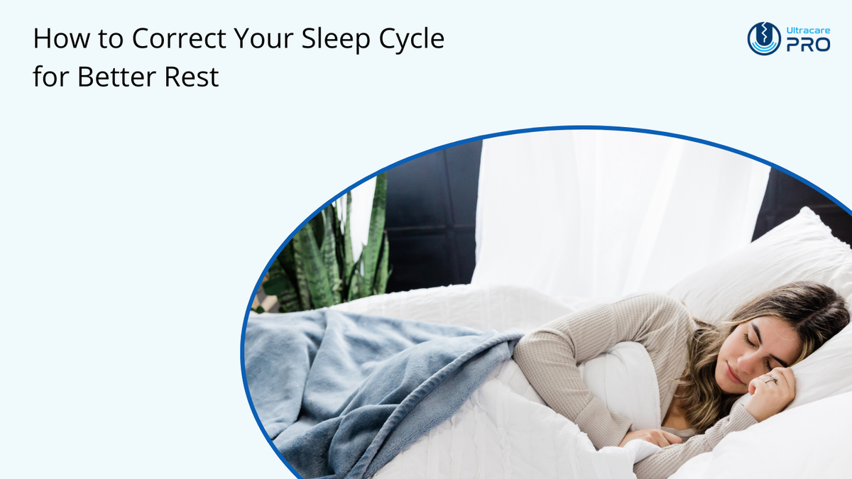 How to Correct Your Sleep Cycle for Deeper, Restful Sleep – UltraCare PRO