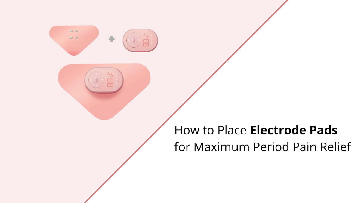 How to Place Electrode Pads for Period Pain Relief – UltraCare PRO