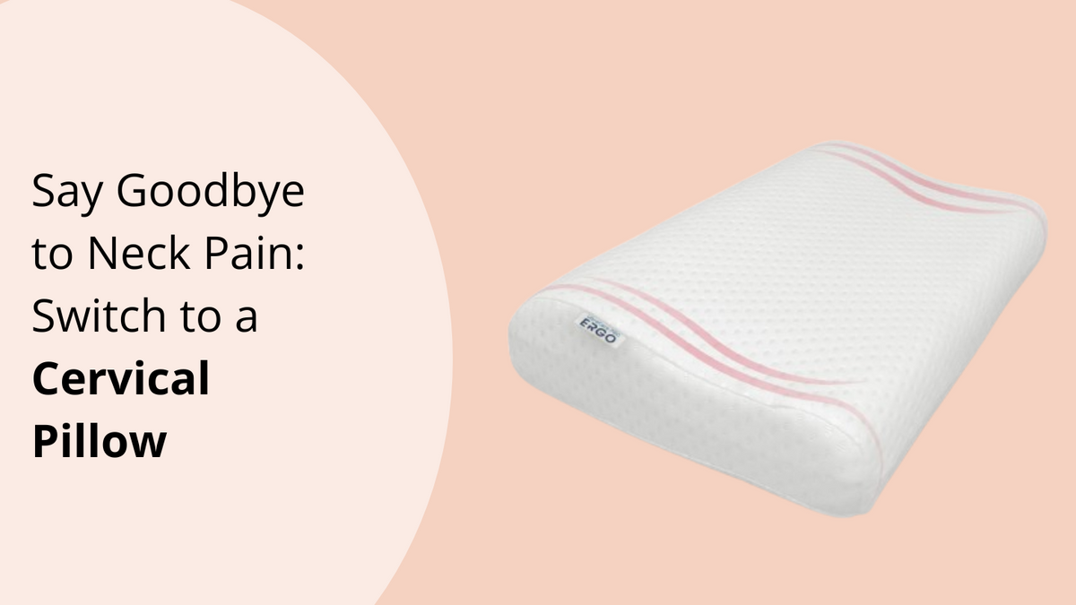 Say Goodbye to Neck Pain: Switch to a Cervical Pillow – UltraCare PRO