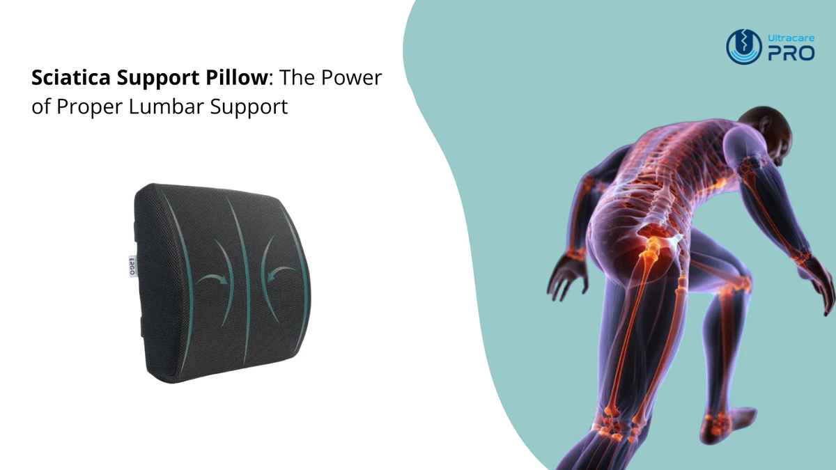 Sciatica Support Pillow for Pain Relief – UltraCare PRO