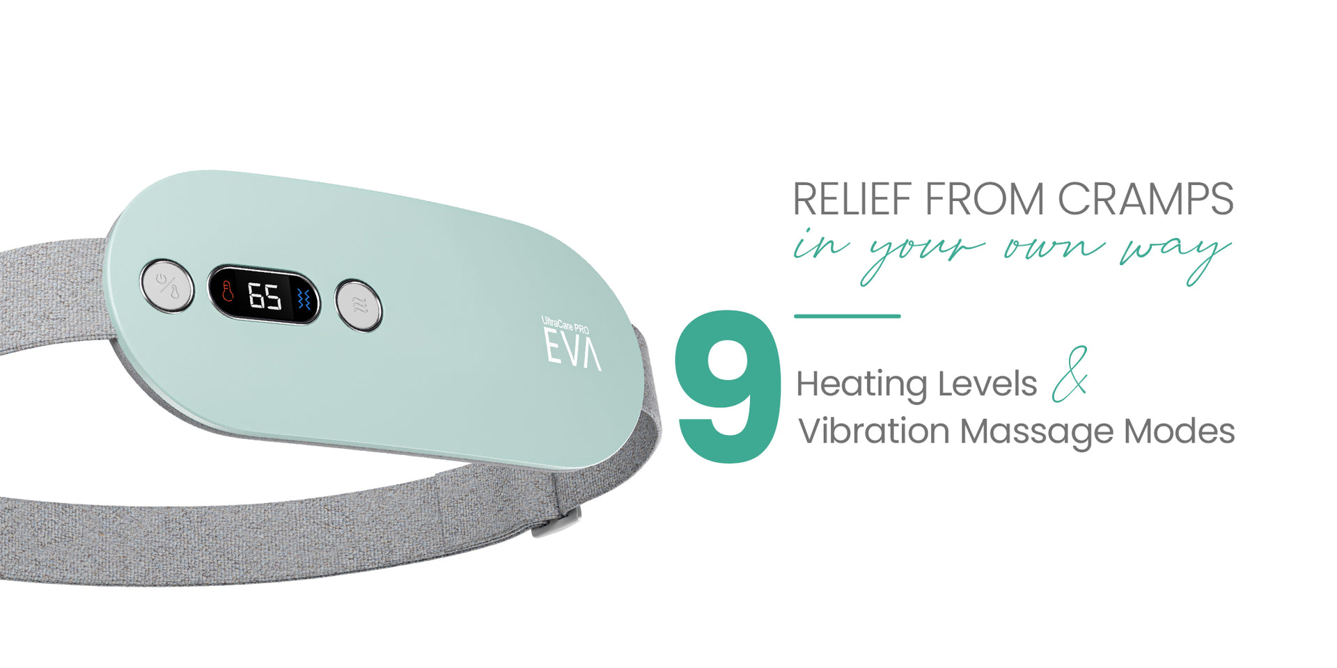 EVA Heating Pad for Periods & Cramps | Menstrual Heating Pad ...